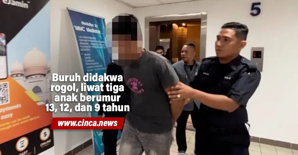 BAPA DIDAKWA ROGOL, LIWAT TIGA ANAK - Imedikel TV