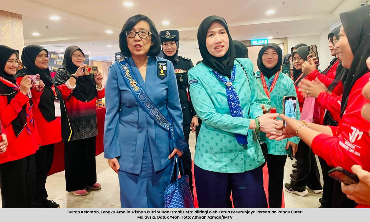 TENGKU AMALIN A'ISHAH PUTRI RASMI PERSIDANGAN PANDU PUTERI - Imedikel TV