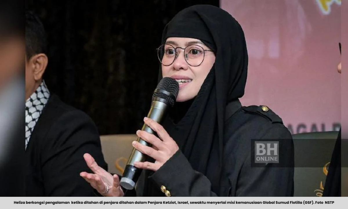 HELIZA KENANG DETIK GETIR DI PENJARA ISRAEL - Imedikel TV