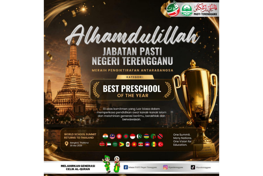 PASTI TERENGGANU LAKAR SEJARAH, RANGKUL ANUGERAH PRASEKOLAH TERBAIK ...
